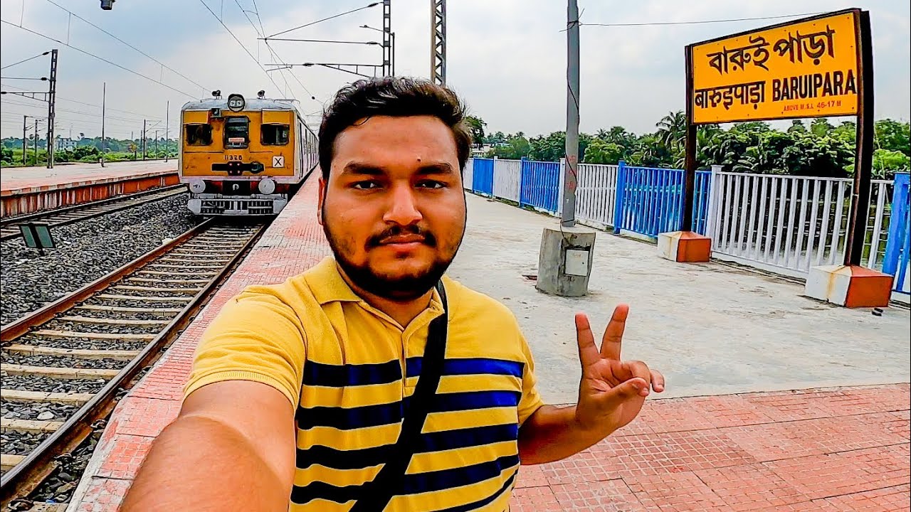 Howrah To Baruipara Local Train Journey Via Dankuni Junction. - YouTube