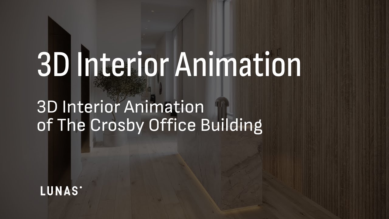 3D Interior Animation of The Crosby Office Building - YouTube