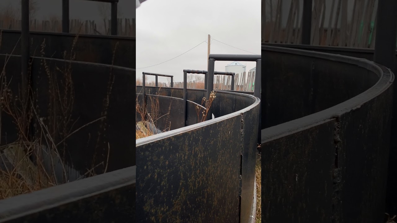 *45’ curved double alley - YouTube