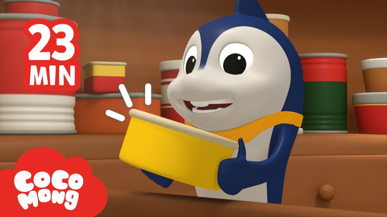 ⭐️코코몽 모음집⭐️ 냠냠 통조림은 맛있어! l 20화 멸치먹고 뼈 튼튼 l 23화 내가 제일 빨라 l Cocomong ...