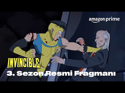 Invincible | 3. Sezon Resmi Fragman | Prime Video Türkiye