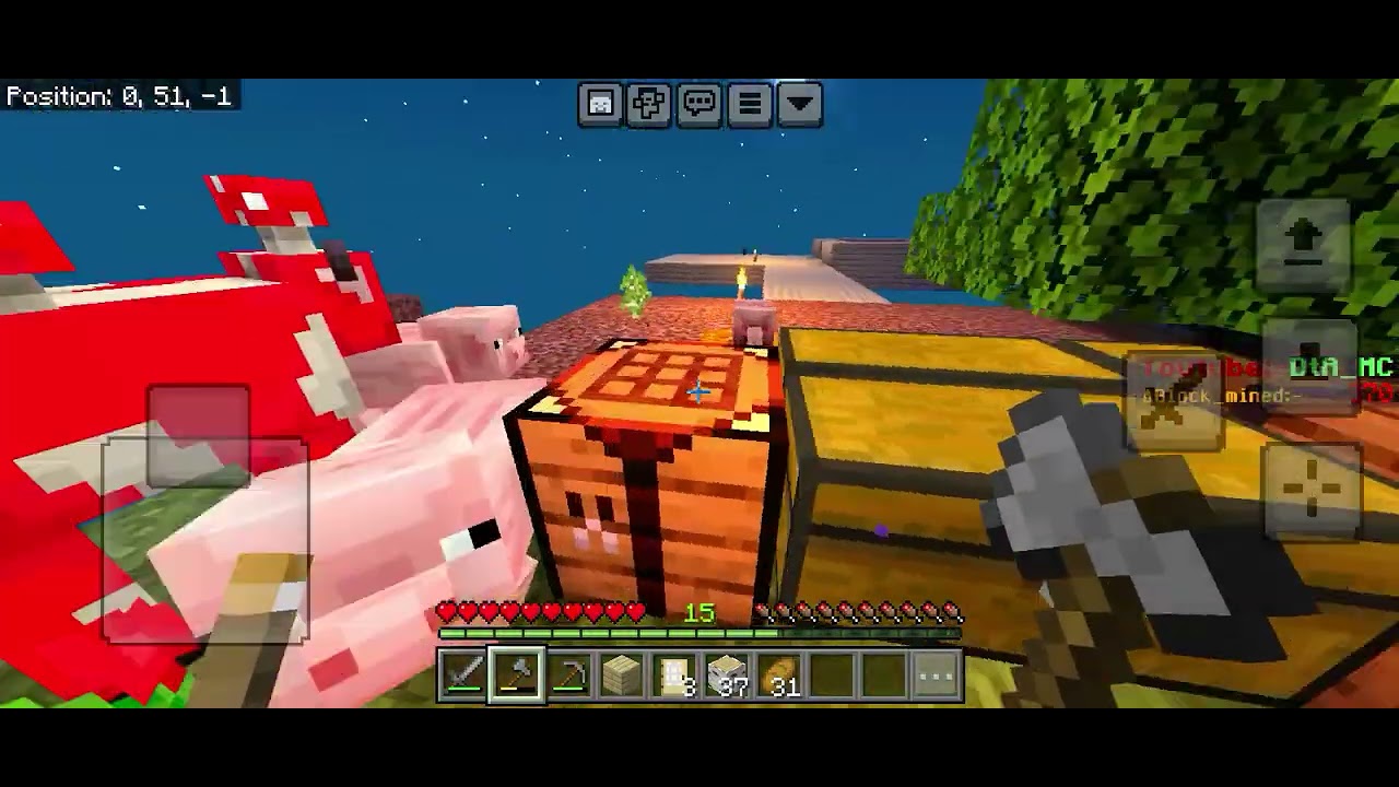 Minecraft one block sky block part 1 - YouTube