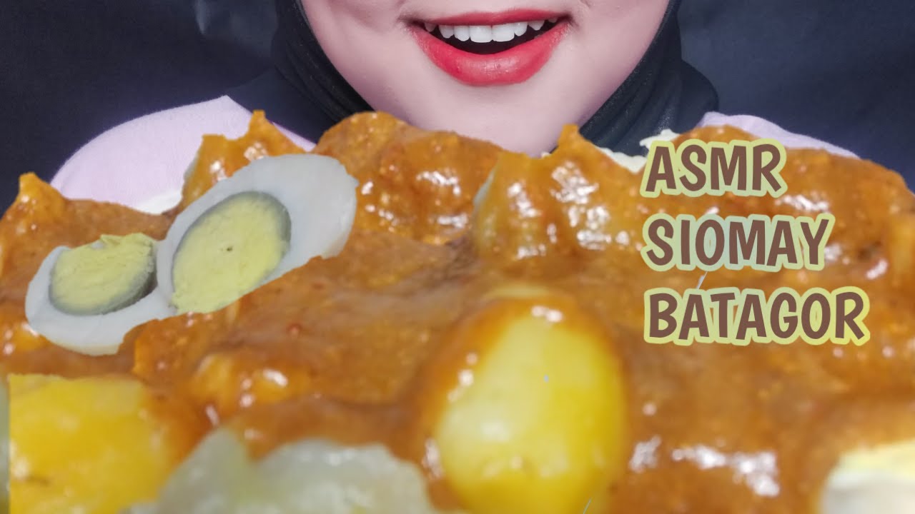Asmr Siomay Batagor Mukbang Indonesia Maygel Asmr Youtube