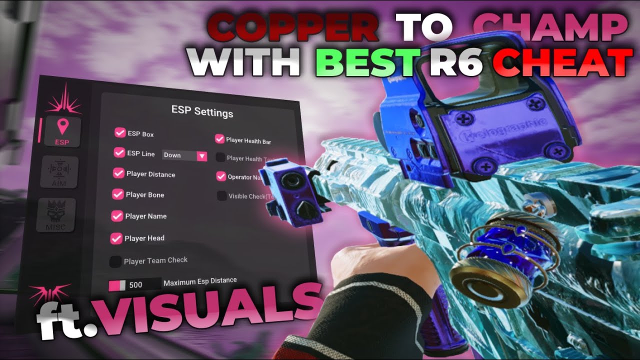CHEATING In Champ Lobbies With The BEST R6 Cheats ...🏆 | #1 Champ - YouTube