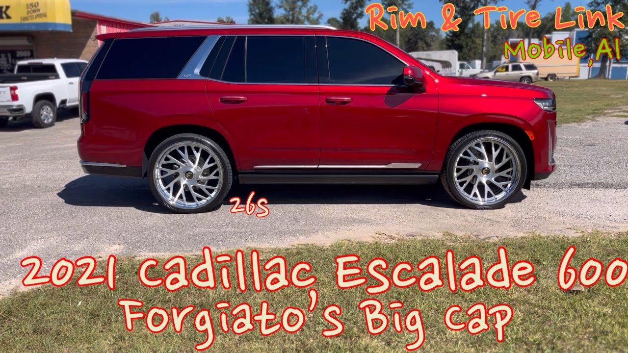 2021 Cadillac Escalade 600 on 26s Forgiato’s Big Cap - YouTube