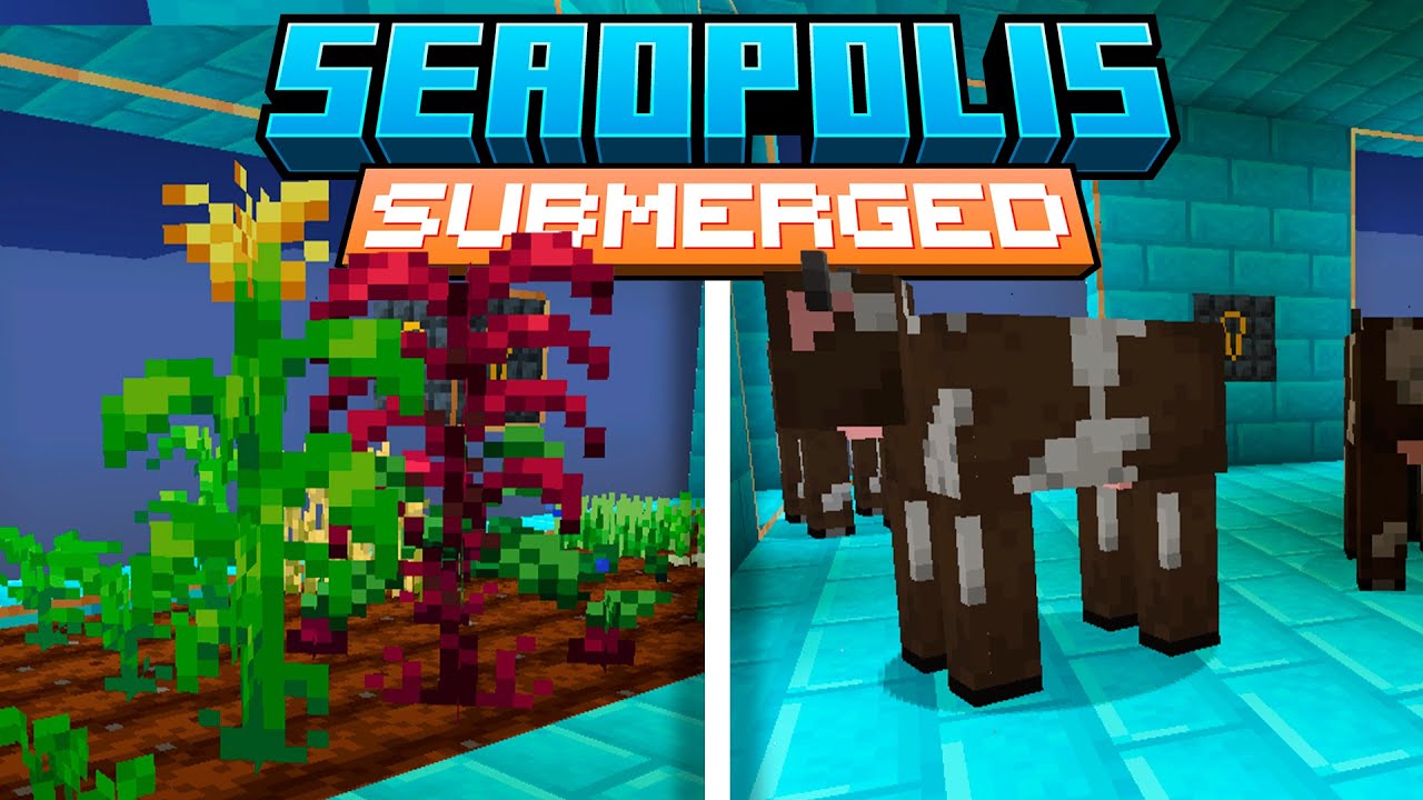SEAOPOLIS SUBMERGED- PROGREDIMOS NA NOSSA BASE!!! EP04 - YouTube