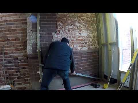 Fixing battens to awkward and misshaped walls - YouTube