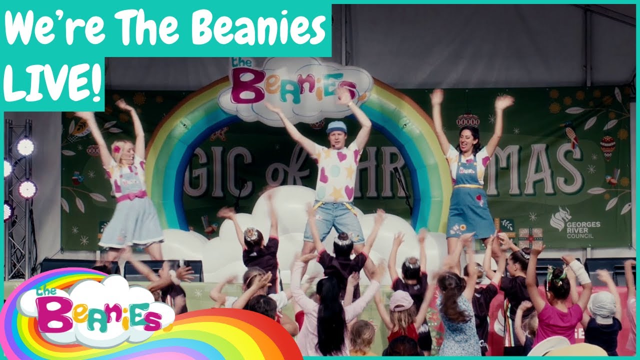 The Beanies LIVE! | "We're The Beanies" | Kid's Dance Along Video - YouTube