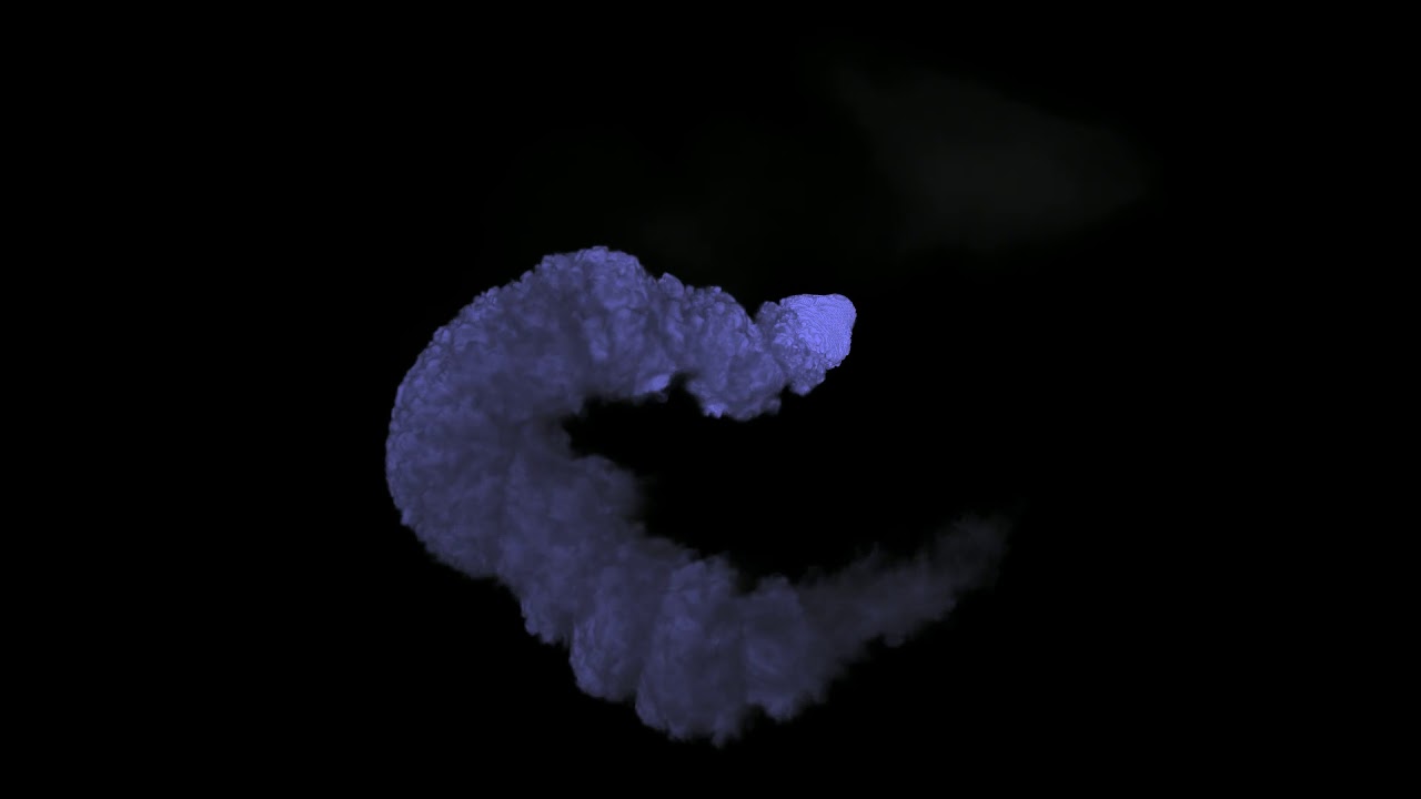 Smoke volume simulation / rendering - YouTube