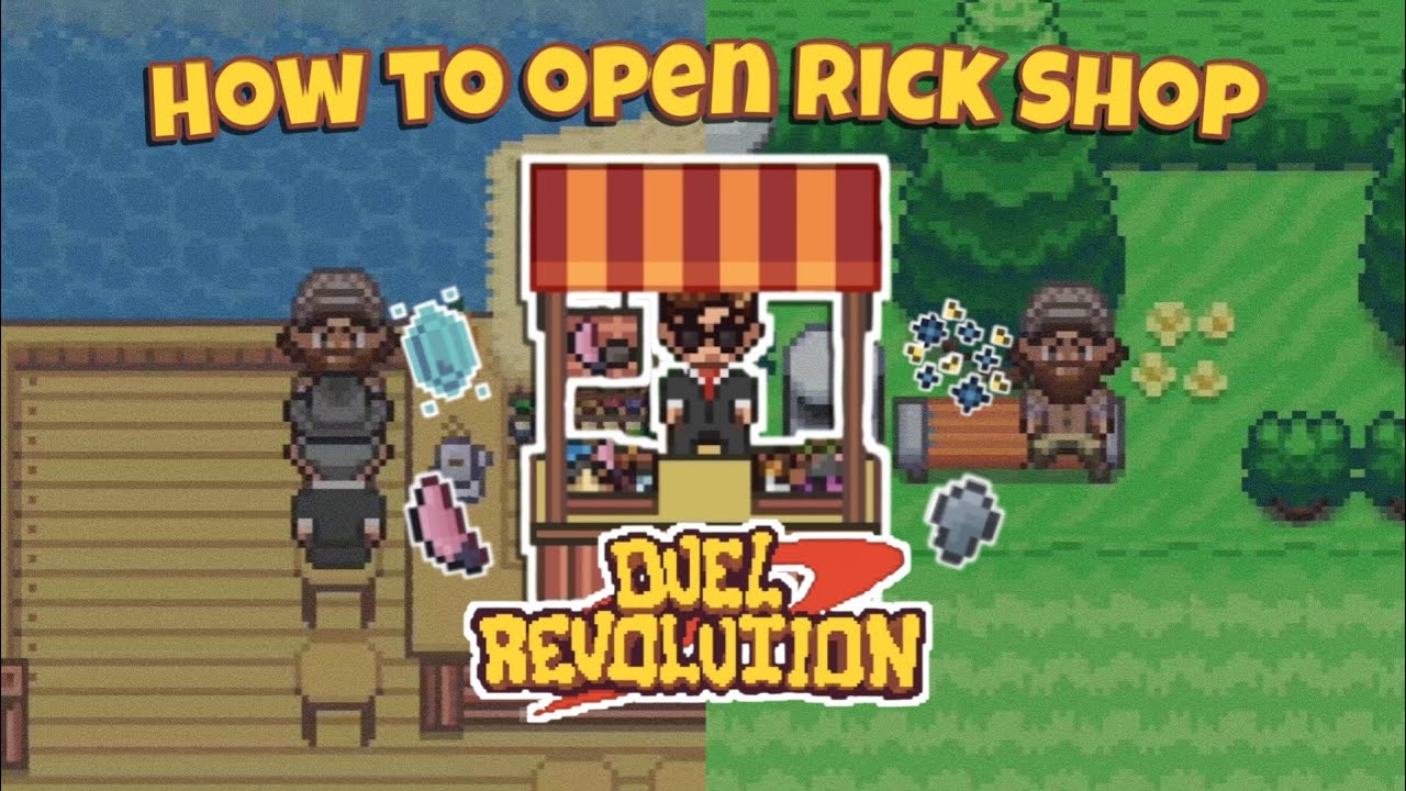[Duel Revolution MMO] Guide How to open Rick Shop - YouTube