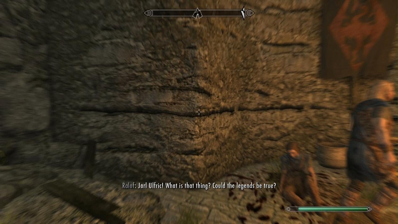 Skyrim Glitch: Escaping Helgen Without a Tutorial - YouTube