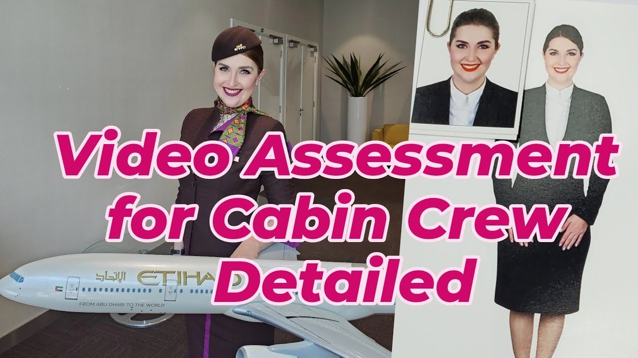 Video Assessment for Cabin Crew Detailed || How to become a Flight ...