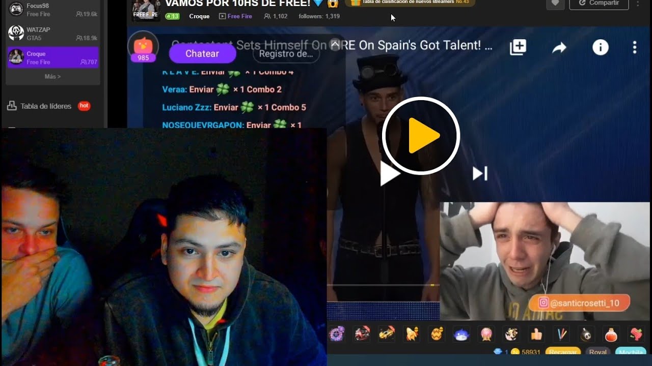 FOCUS le DONA a STREAMER pequeño🔴LLORA DE EMOCIÓN🔴 - YouTube