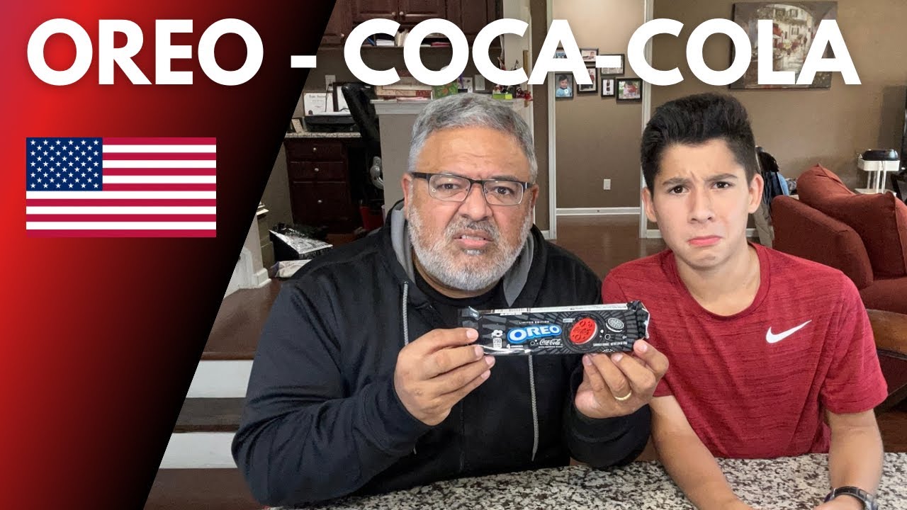Coca-Cola Oreos | 🇺🇸 Snack Review - YouTube