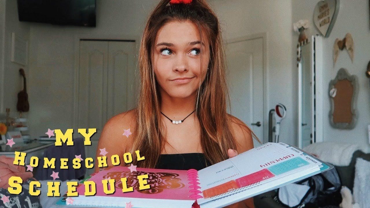 My homeschool schedule! Why am I homeschooling? | Emma Marie - YouTube