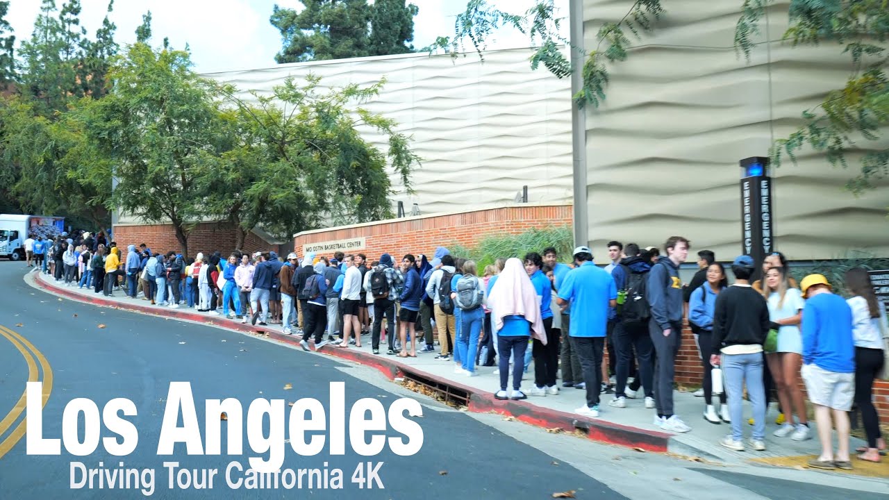 [4K] LOS ANGELES🇺🇸 Driving Tour - UCLA | Sawtelle Japantown ...