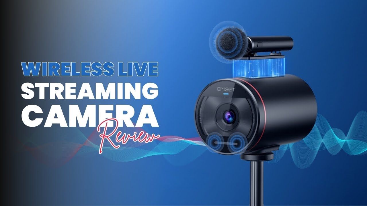 EMEET Streamcam One Gen 2 Wireless 1080P HD Live Streaming Camera ...