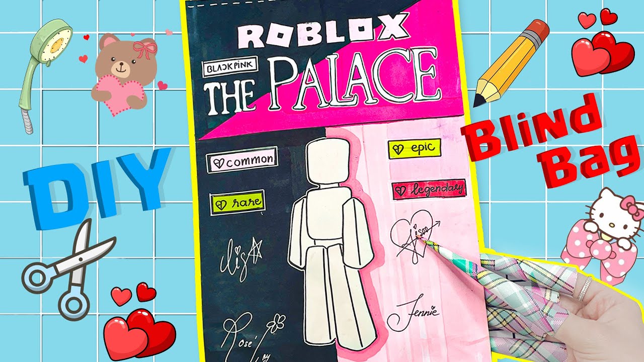 [🎀Paper diy🎀] Roblox Compilation 로블록스 BlackPink Outfit Blind Bag 블라인드백 ...