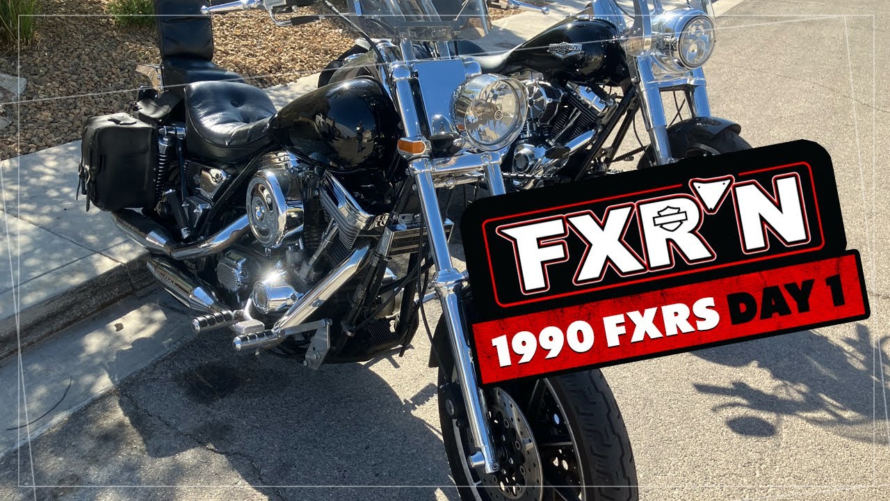 1990 FXRS CONVERTIBLE, HARLEY-DAVIDSON (DAY 1) - YouTube