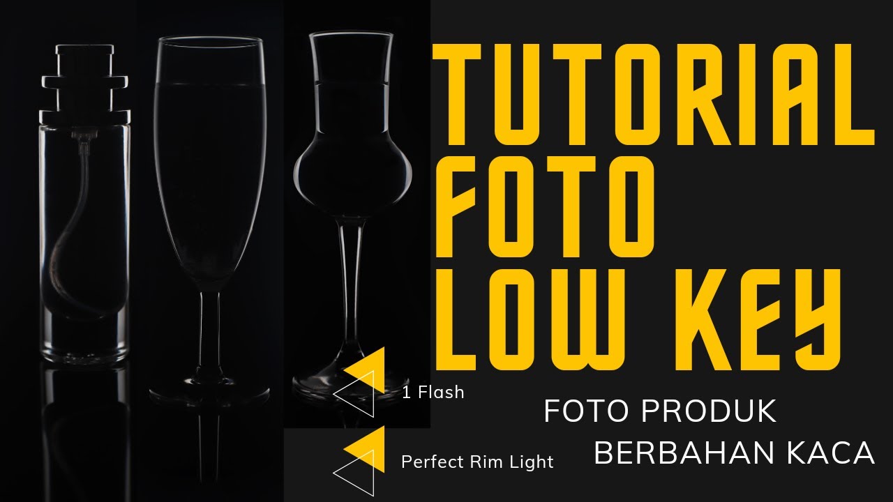 TUTORIAL TEKNIK FOTO LOW KEY | MEMBUAT RIM LIGHT - YouTube