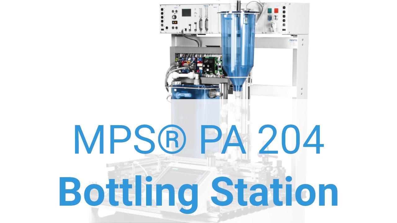 MPS® PA Bottling Learning System by Festo Didactic - YouTube