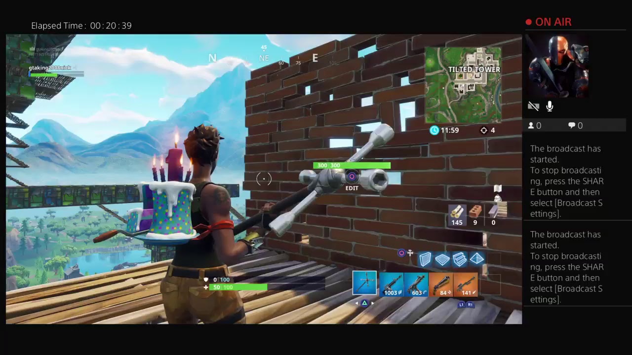 Game of FORTNITE with friends - YouTube