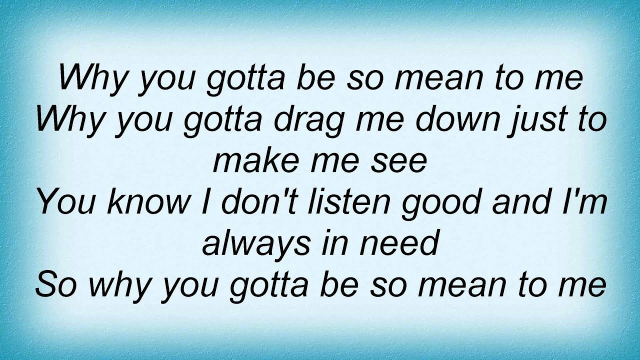 Crowded House Mean To Me Lyrics YouTube crowded-house-mean-to-me-lyrics-youtube