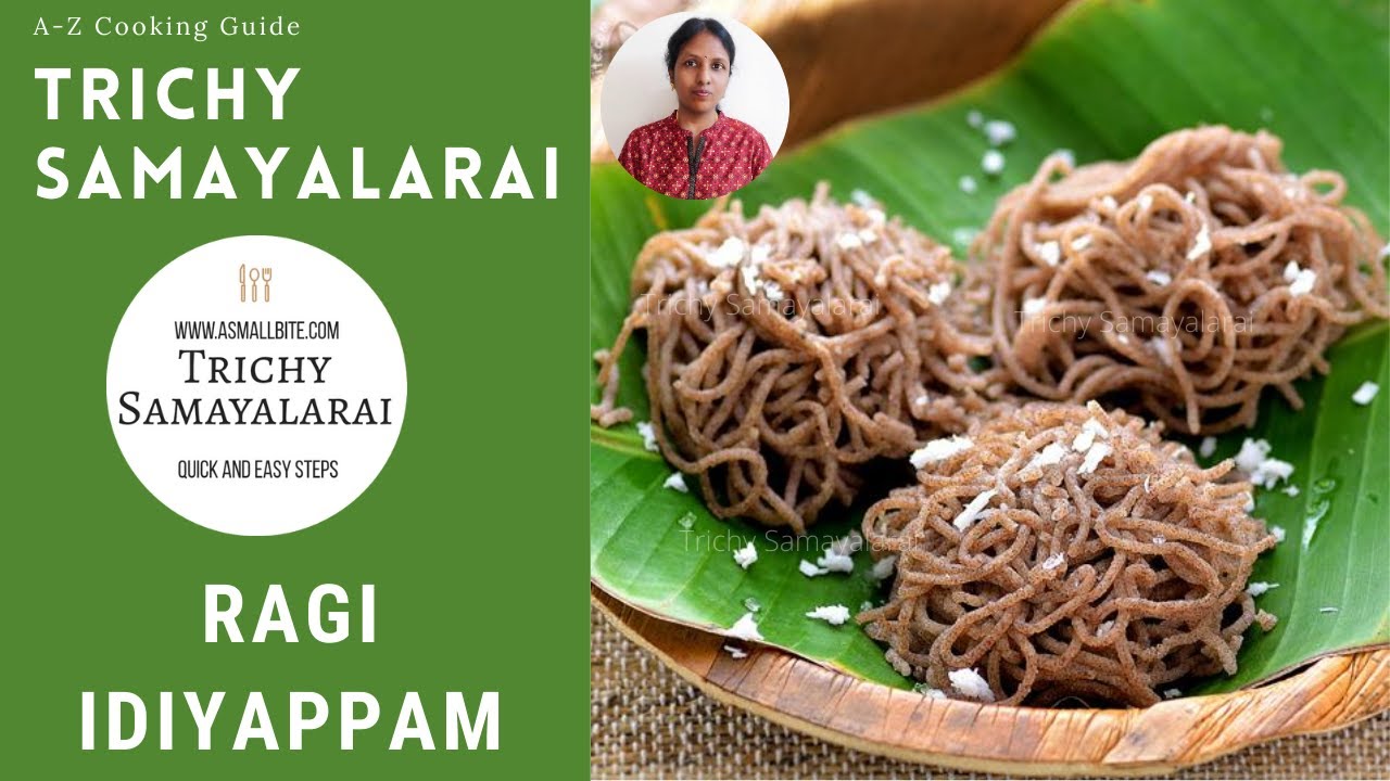 Soft Ragi Idiyappam | Ragi Nool Puttu Recipe | ராகி இடியாப்பம் செய்முறை ...