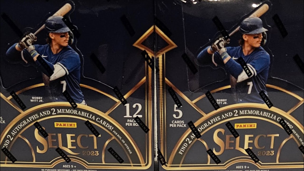 TBB DRAFT - 2023 PANINI SELECT BASEBALL HOBBY BOX BREAK #3 - 4 ...