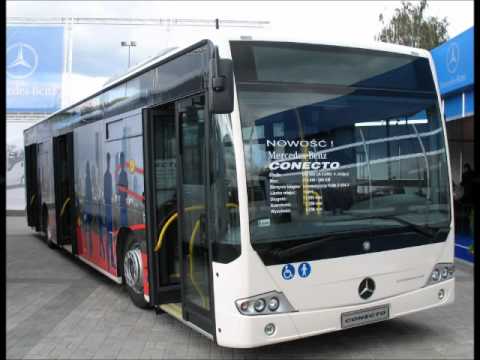 Mercedes Benz Conecto lF in hungary - YouTube