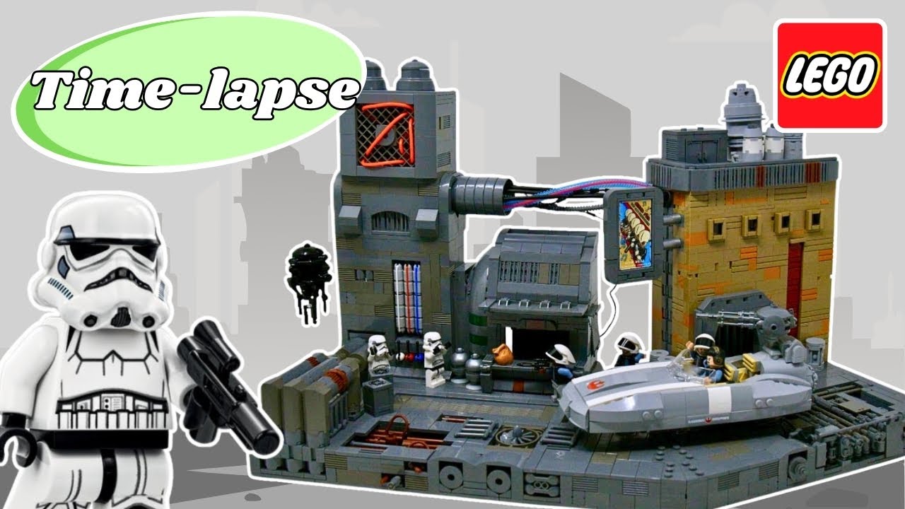 TIME-LAPSE | LEGO Star Wars Coruscant Underworld MOC - YouTube
