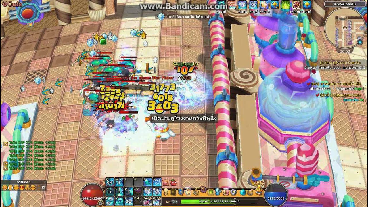 EverPlanet GodOfThunder Lv.90+ in Icecream Factory - YouTube