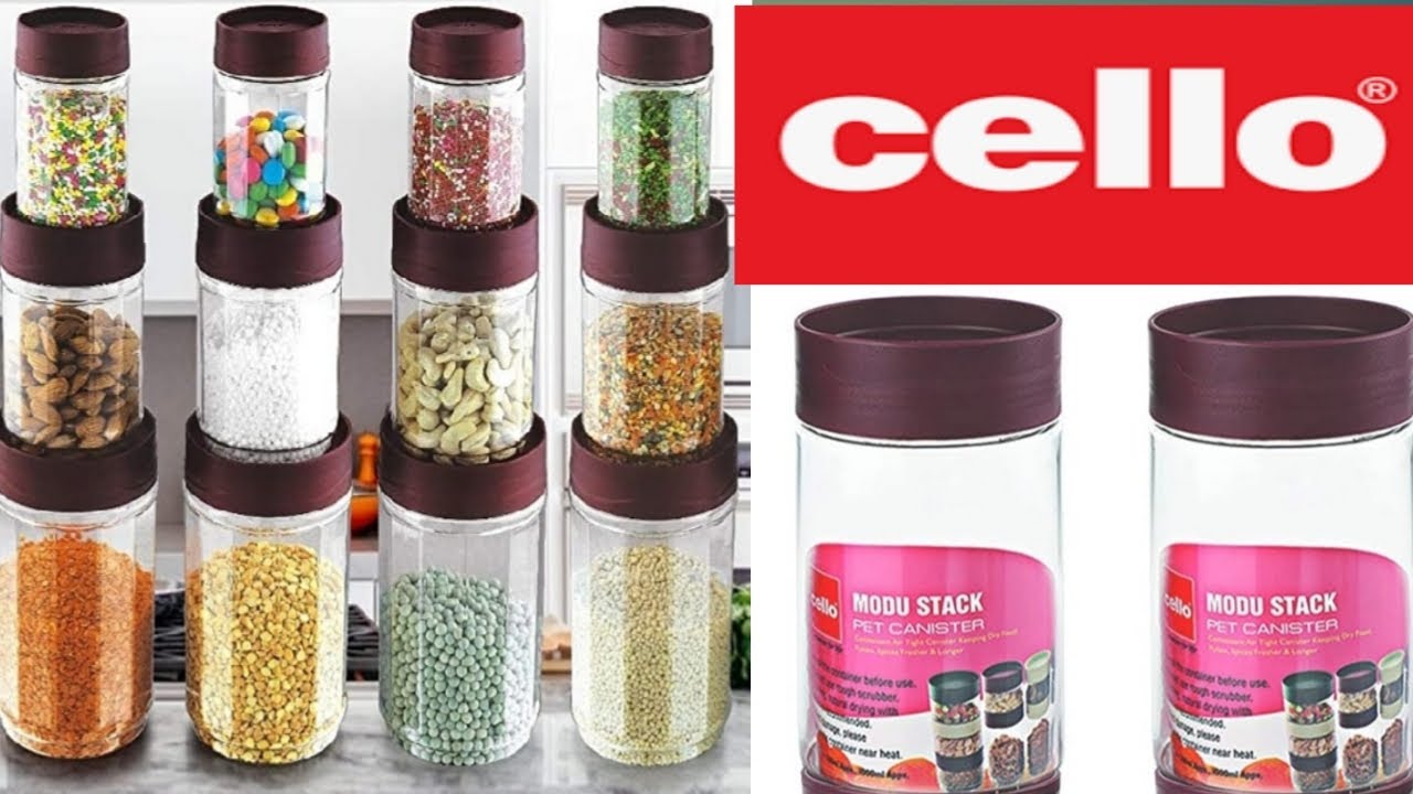 Honest review on Cello Modustack Stackable Container Set. - YouTube