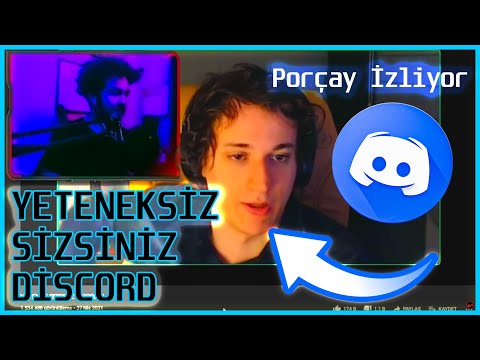Porçay YETENEK SİZSİNİZ DİSCORD İzliyor! #porçay #saniye