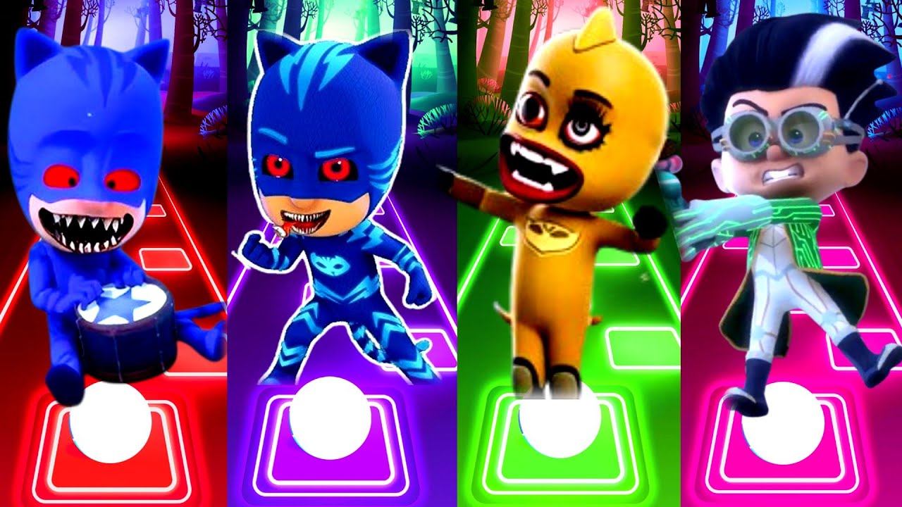 PJ Masks Power 🆚 Heroes with An Yu 🆚️ Catboy 🆚️ Gekko Owlette all video ...