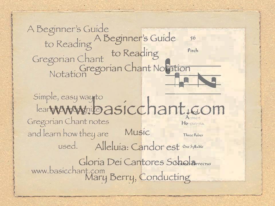 Book View: A Beginner's Guide To Reading Gregorian Chant Notation - YouTube