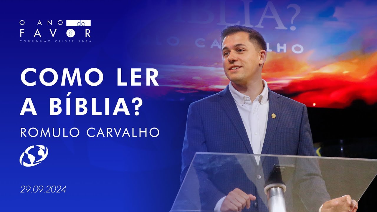 Como ler a Bíblia? - Romulo Carvalho - YouTube