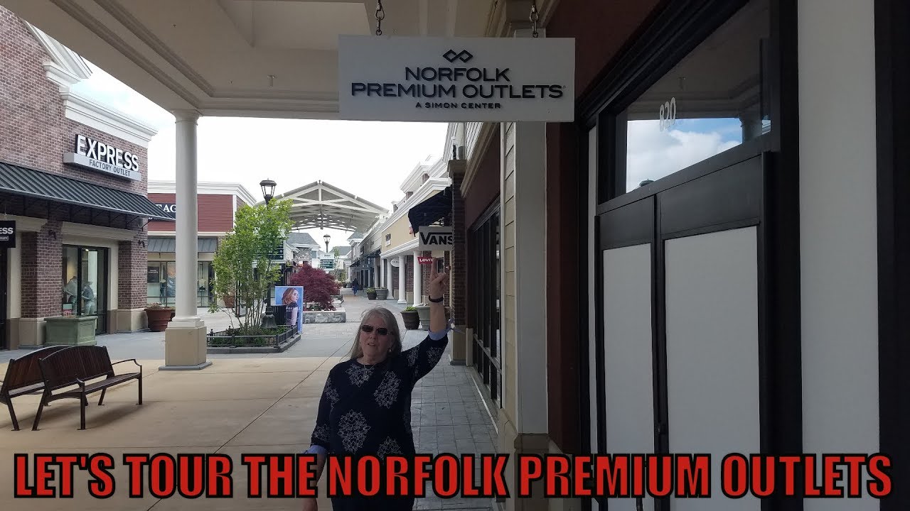 LET'S TOUR THE NORFOLK PREMIUM OUTLETS - YouTube