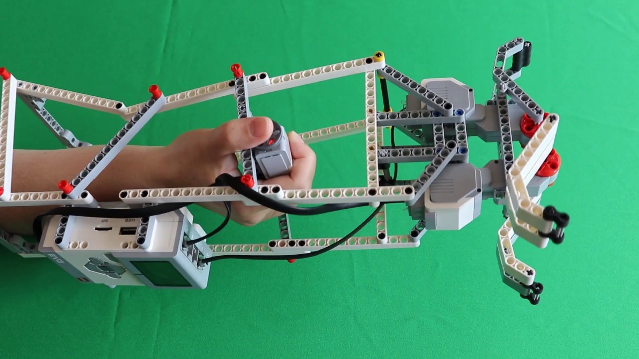 Lego Mão Mecânica EV3 - YouTube