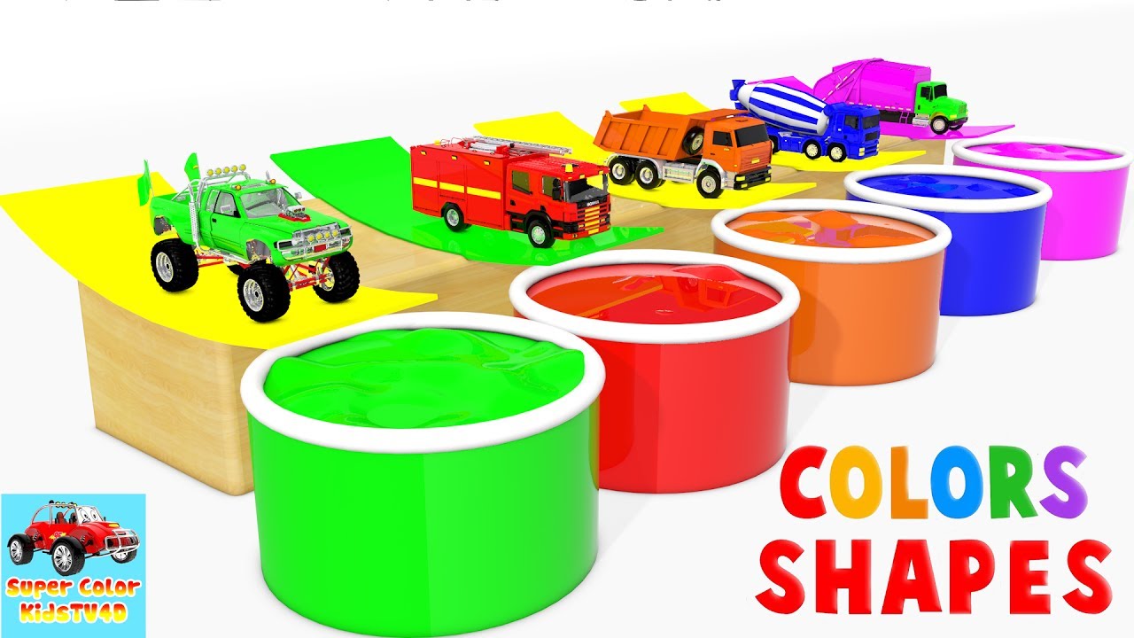 Baby learn Colors - Learn Colors with Truck - Educational Video | Cars ...