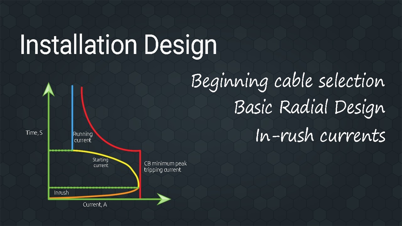 Basic Radial Design - intro and inrush currents - YouTube