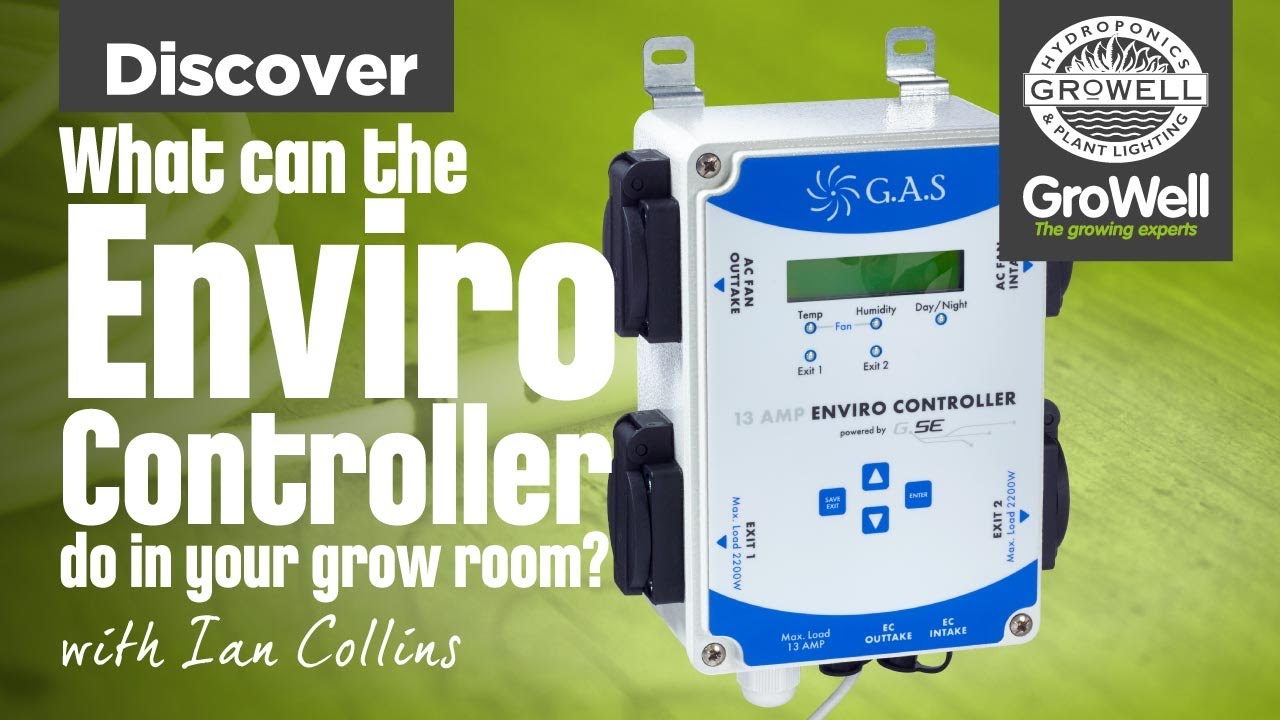 G.A.S Enviro Controller | What can the Enviro Controller do in your grow room? | DISCOVER - YouTube