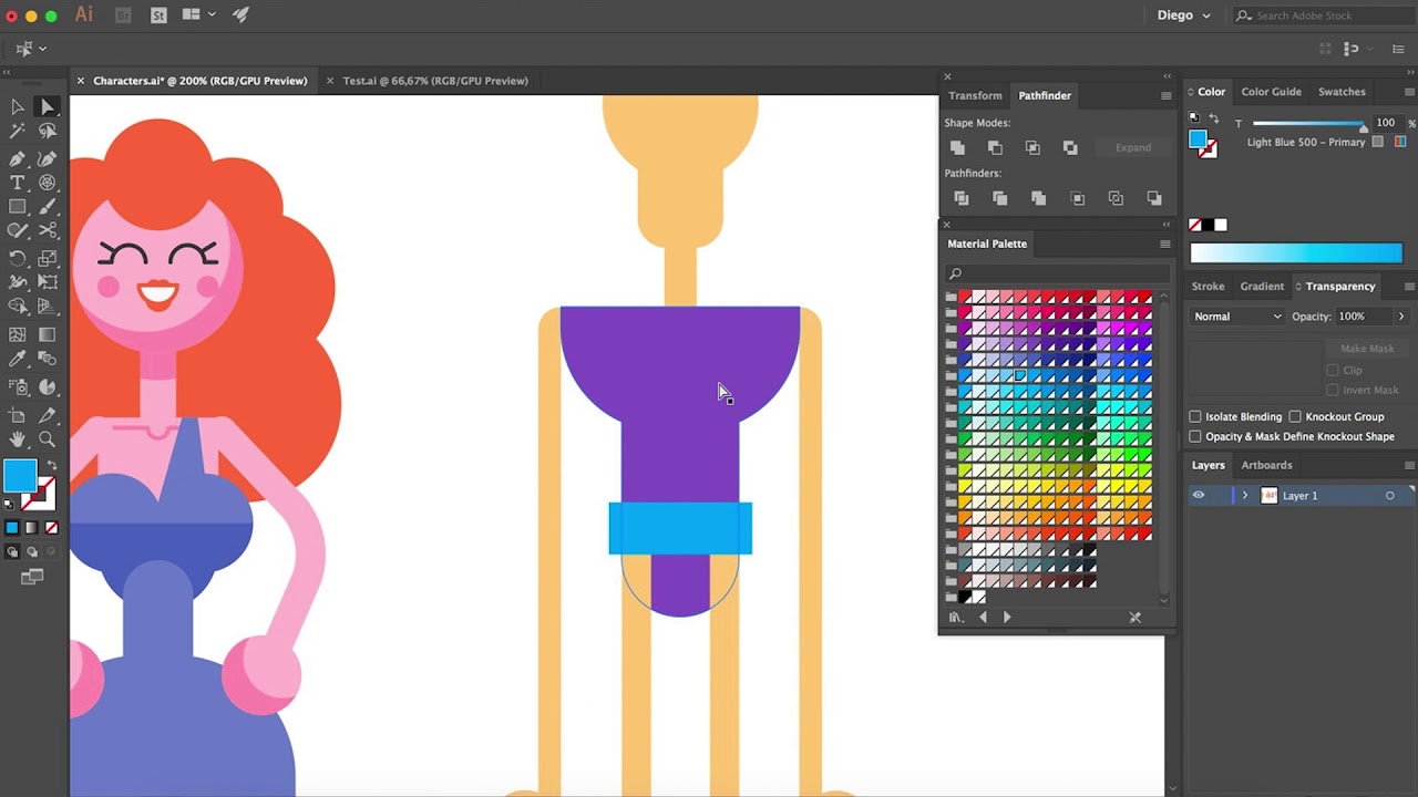 07/08 Creating Hermes — Character Design: Create Characters with Simple ...