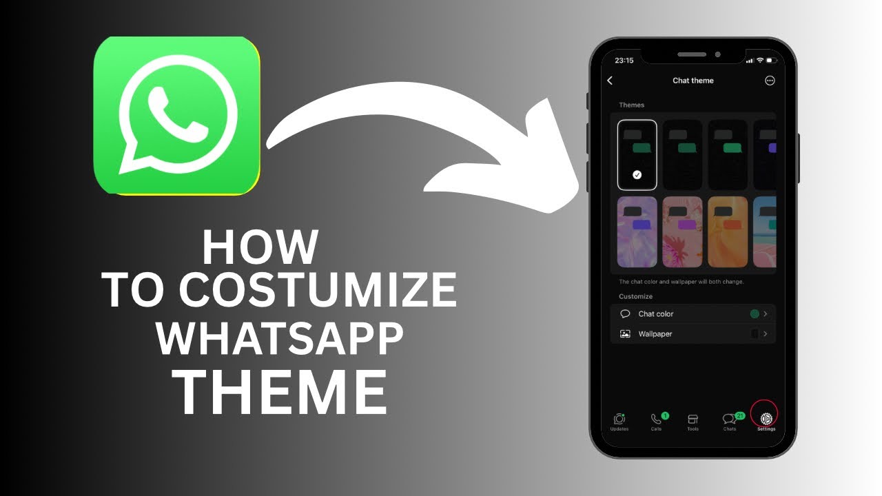How to Customize WhatsApp Theme 2025 — Colors, Dark Mode & More - YouTube