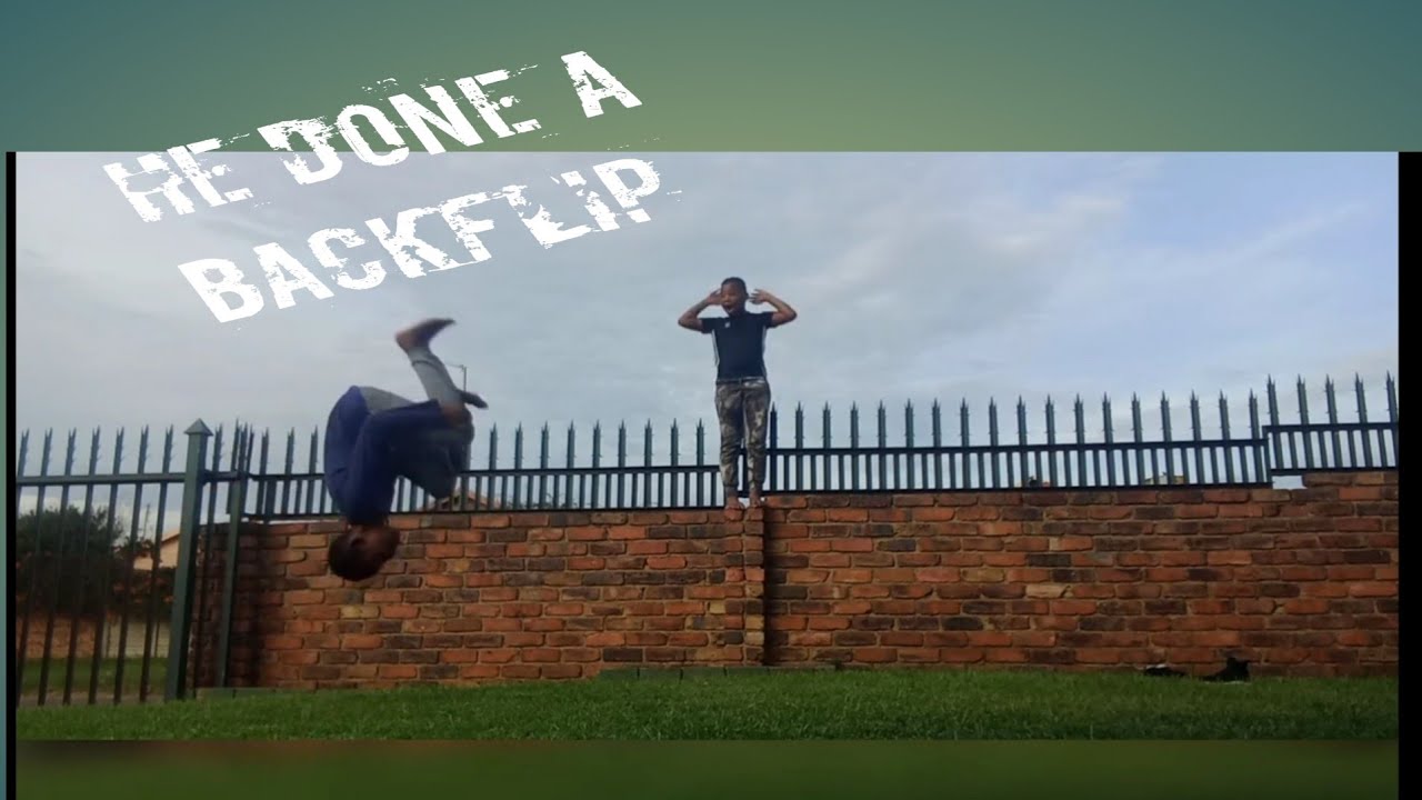 Learning how to do a BackFlip!!! - YouTube