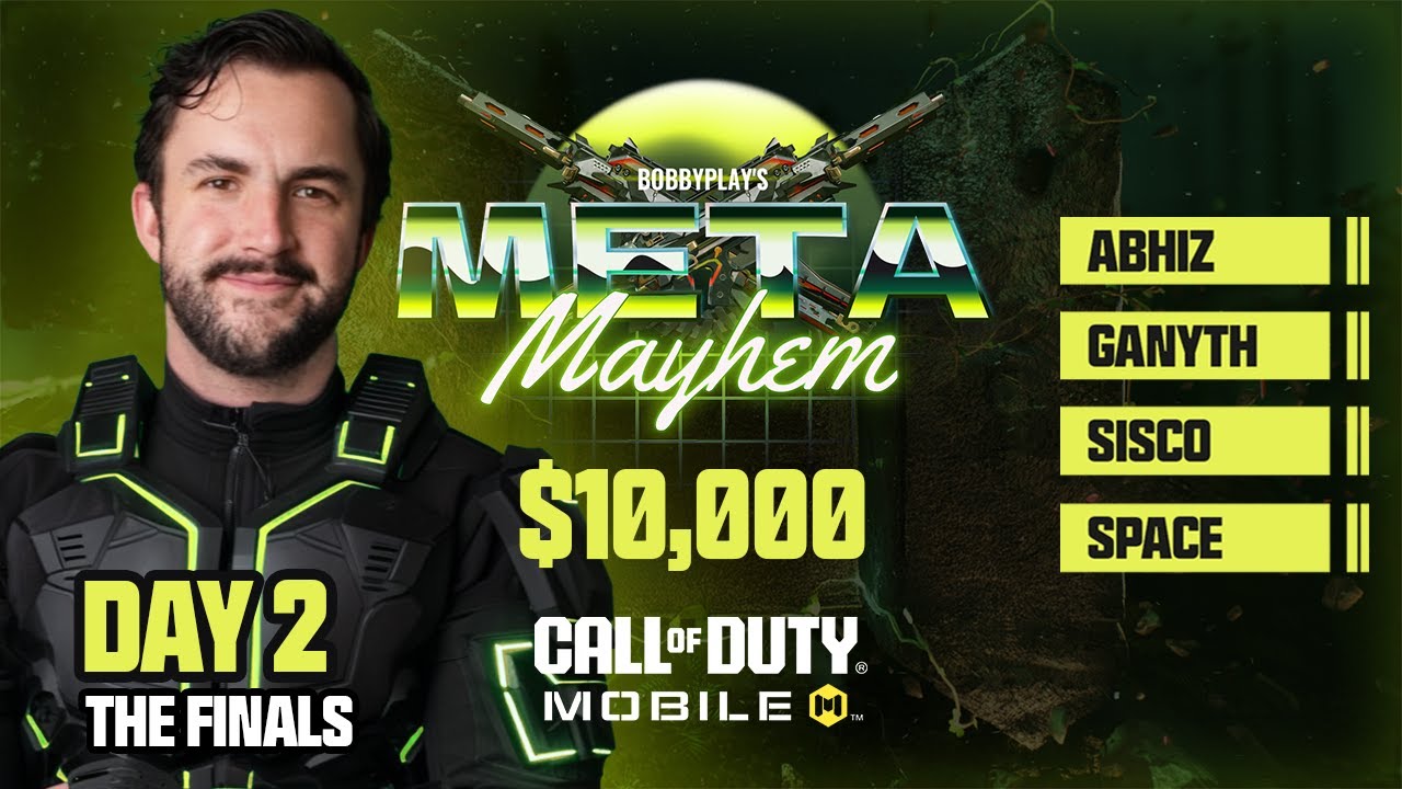 $10,000 CODM Invitational Meta Mayhem Day 2 Live (Viper, Prevail ...