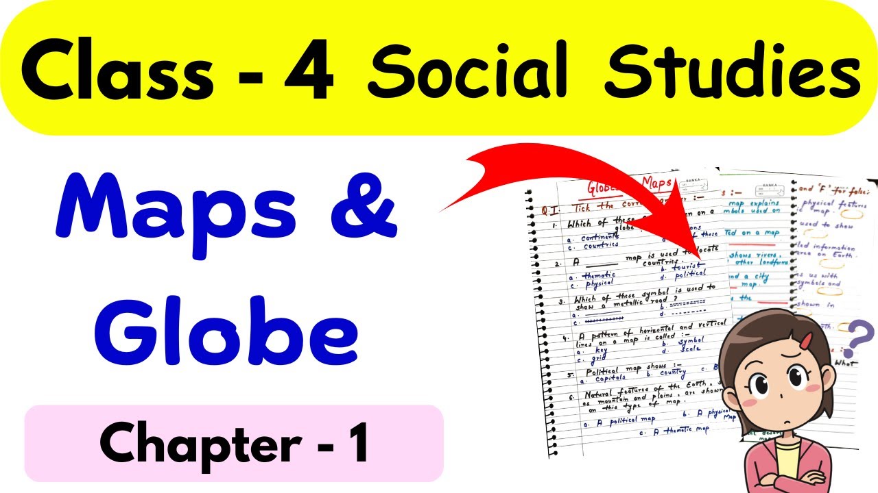 Maps and Globe Class 4 | Class 4 Social Science Syllabus | Class 4 ...