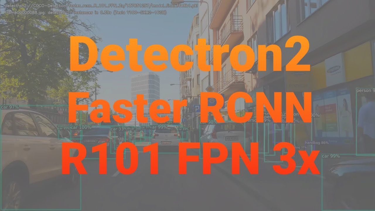Detectron2 Faster Rcnn R101 Fpn 3x Youtube