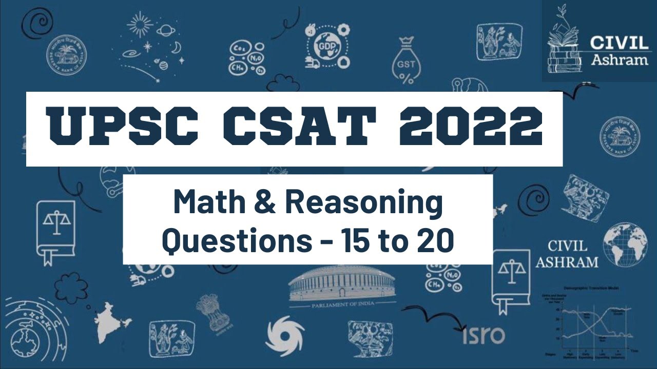 Decoding UPSC CSAT 2022 Q15-Q20: Your Ultimate Preparation Guide!📖🔍 # ...