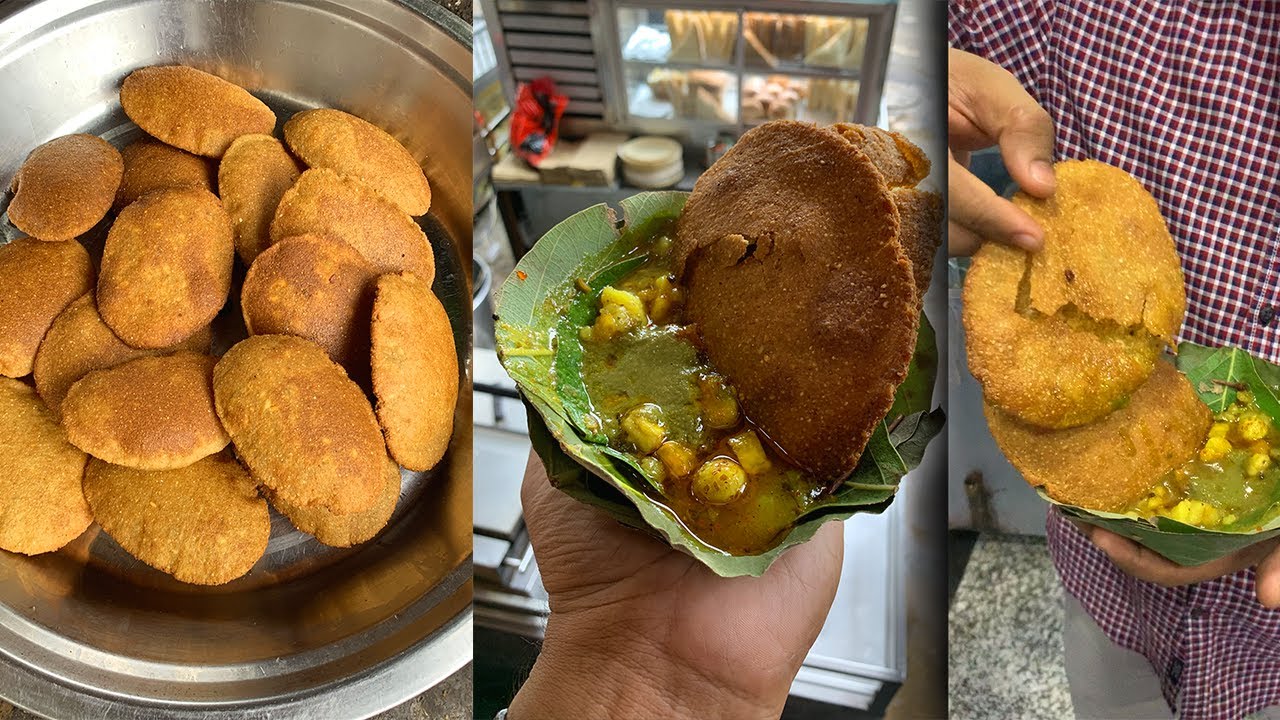 Chambal Ka Famous Nasta Bedai, Bedmi Puri & Aloo ki Sabzi | Indian ...
